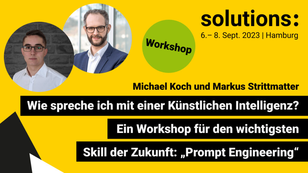 Wie spreche ich mit einer Künstlichen Intelligenz? Ein Workshop für den ...